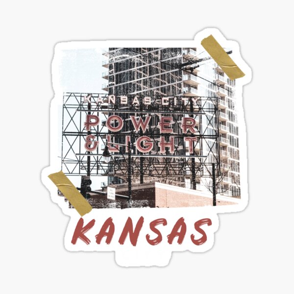 "Kansas City Power and Light" Sticker for Sale by bazine4fitness ...