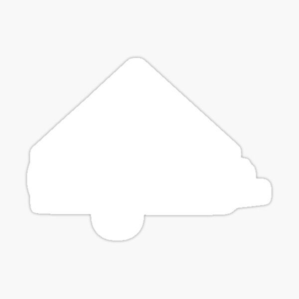 "Cat Aliner A-Frame Trailer Happy Camper Cat" Sticker for Sale by ...