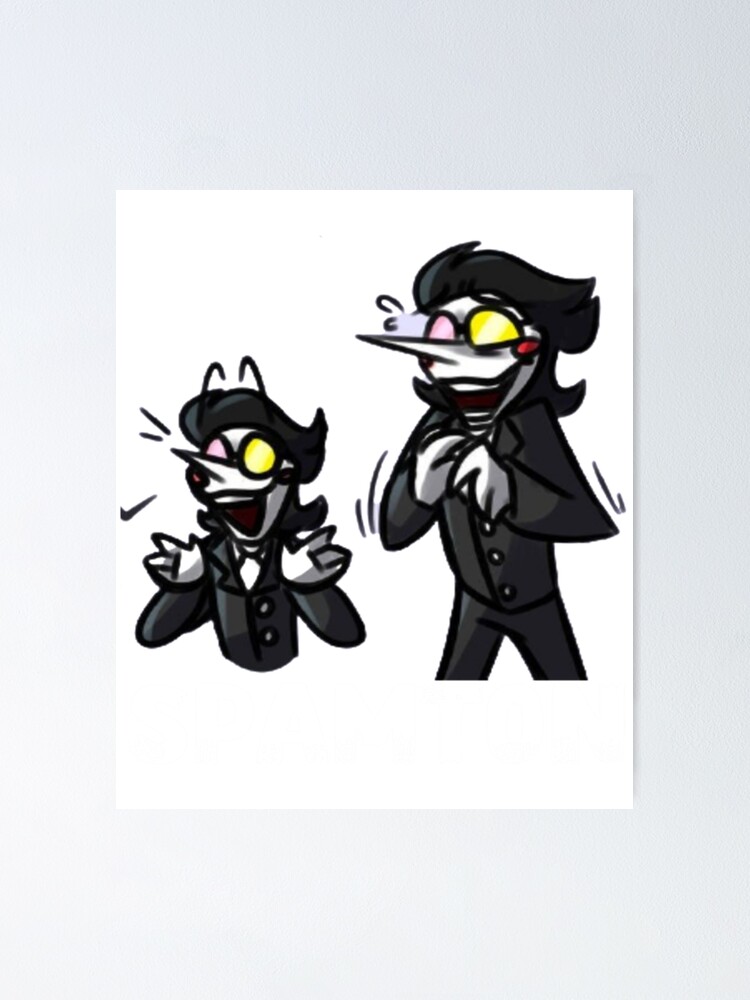 Poster « Spamton Deltarune neo, spamton G spamton », par KrystalArtCo08 ...