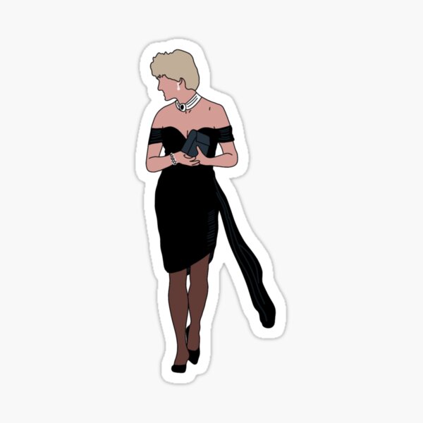 "Princess Diana" Sticker for Sale by tberenda | Redbubble