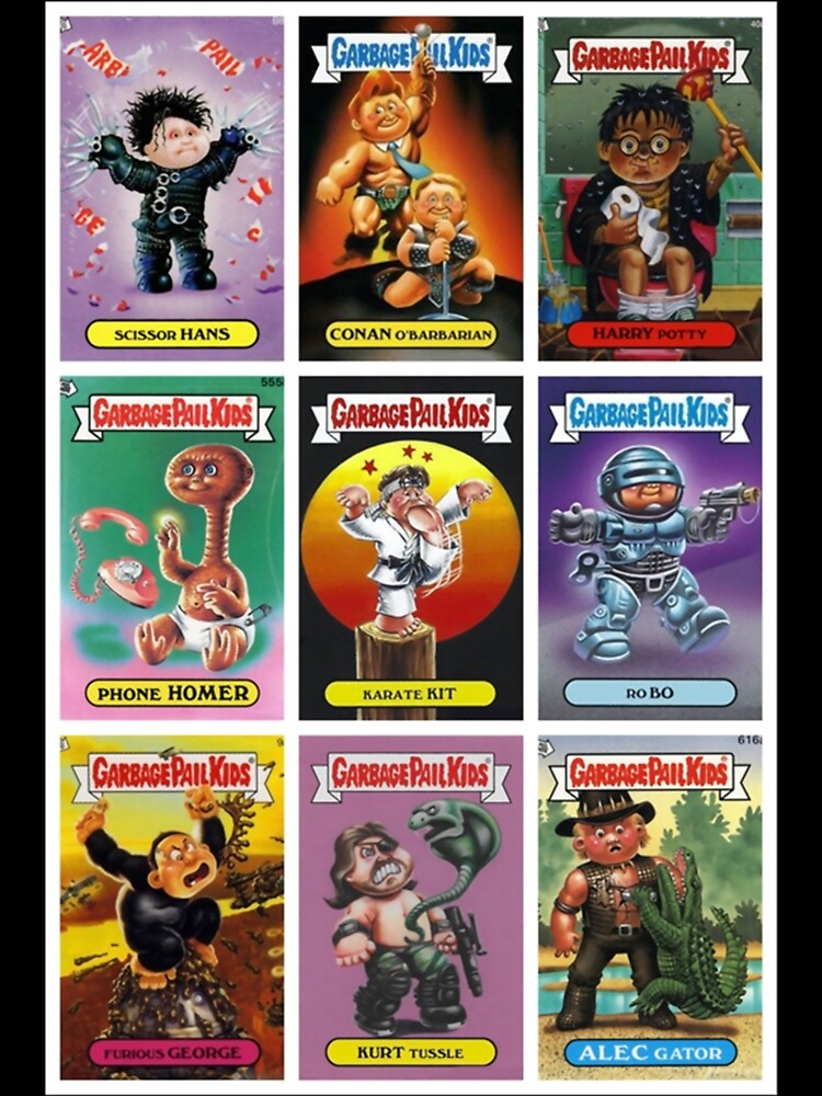 "Garbage Pail Kids (Movie Edition) " Poster for Sale by NatJonesArt ...