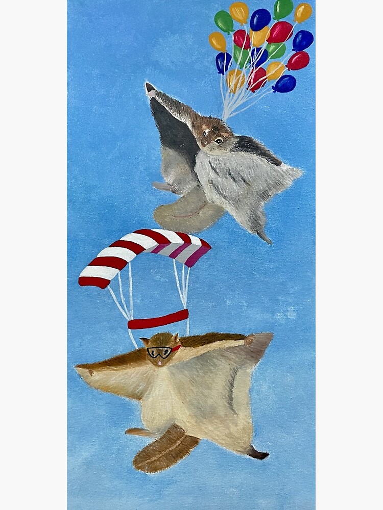 "Flying Squirrels Sky diving" Poster for Sale by Valexaraptor | Redbubble