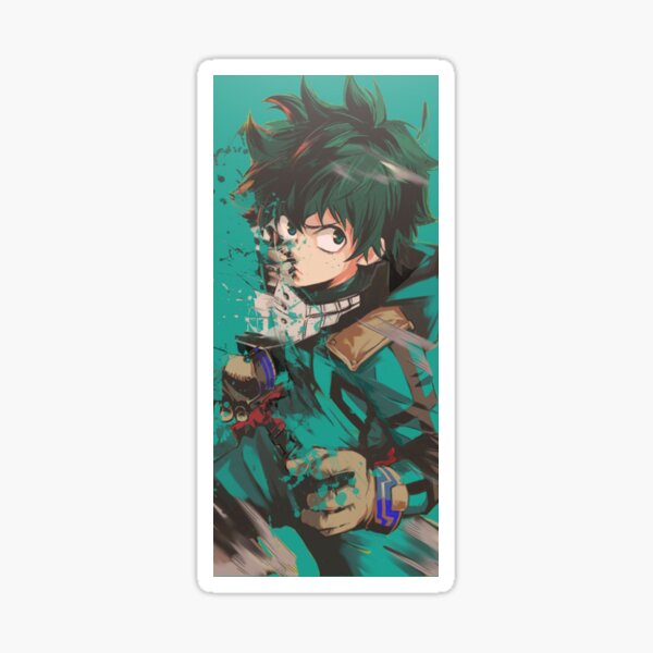 "Deku" Sticker by XterBenArt | Redbubble