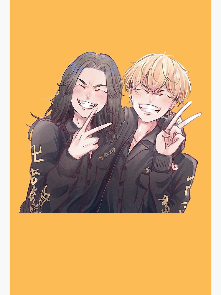 "Baji And Chifuyu Smile Happy Toman - Tokyo Manji Gang Anime Tokyo ...