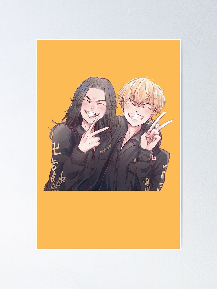 "Baji And Chifuyu Smile Happy Toman - Tokyo Manji Gang Anime Tokyo ...