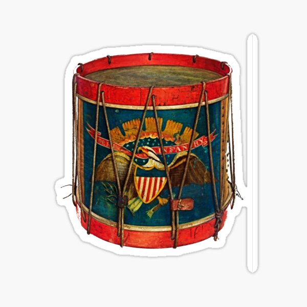 "Drum" Sticker by IndigoSouls22 | Redbubble