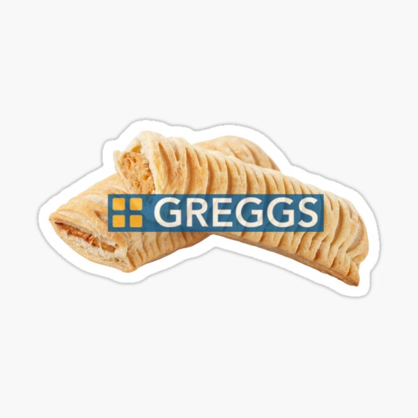 "GREGGS DESIGN" Sticker for Sale by ThoughtlessDude | Redbubble