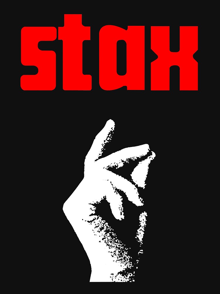 "Stax Classic T-Shirt.png" T-shirt for Sale by Dariredith | Redbubble ...