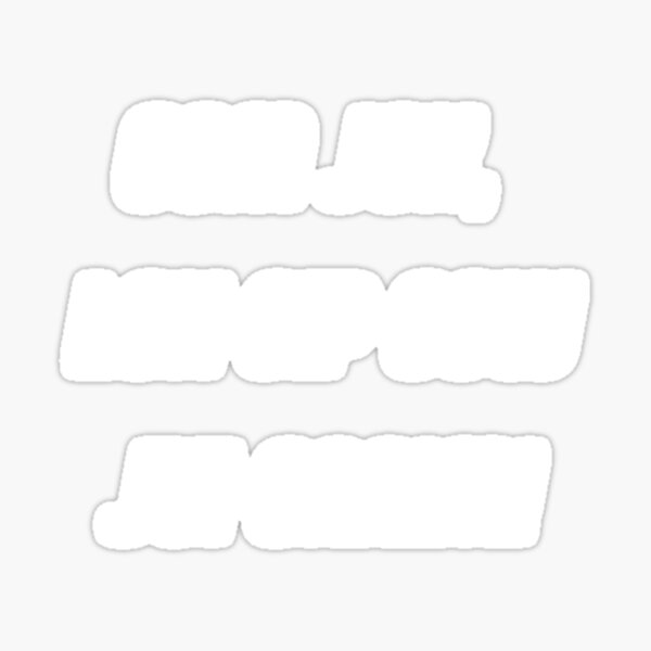 "Gom jok, lok sip gow jui ganim" Sticker for Sale by Pstawicki | Redbubble