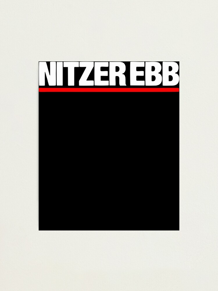 Lámina fotográfica «Los más vendidos Logotipo de Nitzer Ebb Mercancía ...