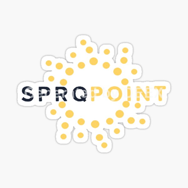 "SPRQ POINT " Sticker by uriel004 | Redbubble