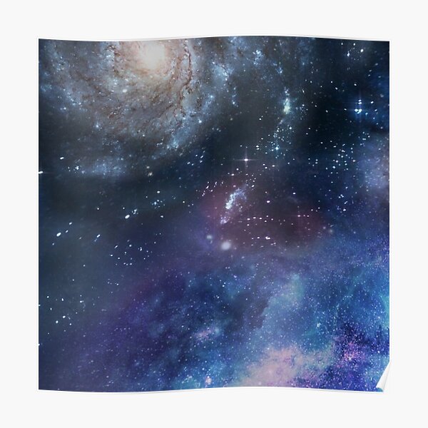 "Galaxy Star Cluster" Poster for Sale by sanekk000 | Redbubble