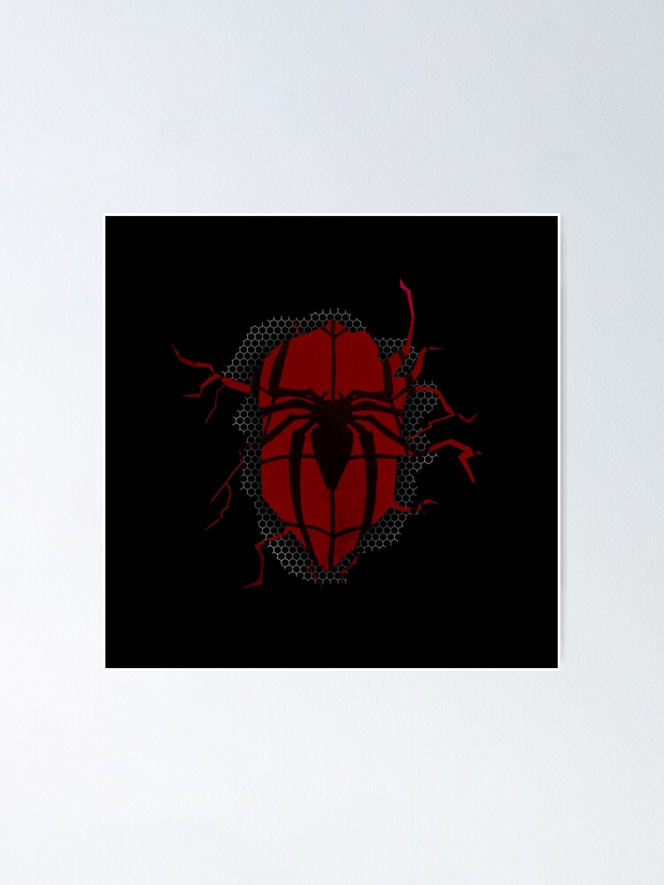 "Spider And Pop Up Honeycomb Pattern" Poster for Sale by anjanaartz ...