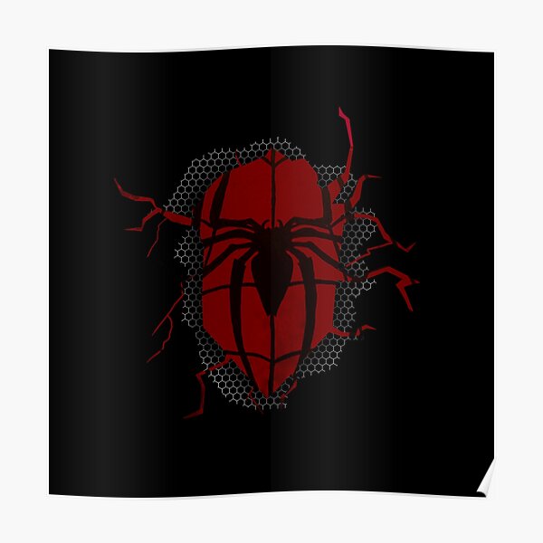 "Spider And Pop Up Honeycomb Pattern" Poster for Sale by anjanaartz ...