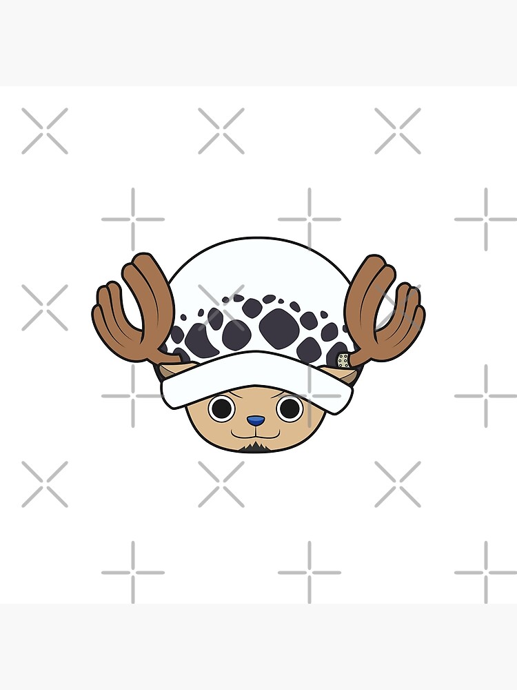 "Chopper as Law Chibi Head" Art Print by ChibiCheems | Redbubble