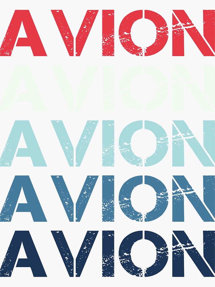 "Avion Name T Shirt - Avion Vintage Retro Avion Name Gift Item Tee ...