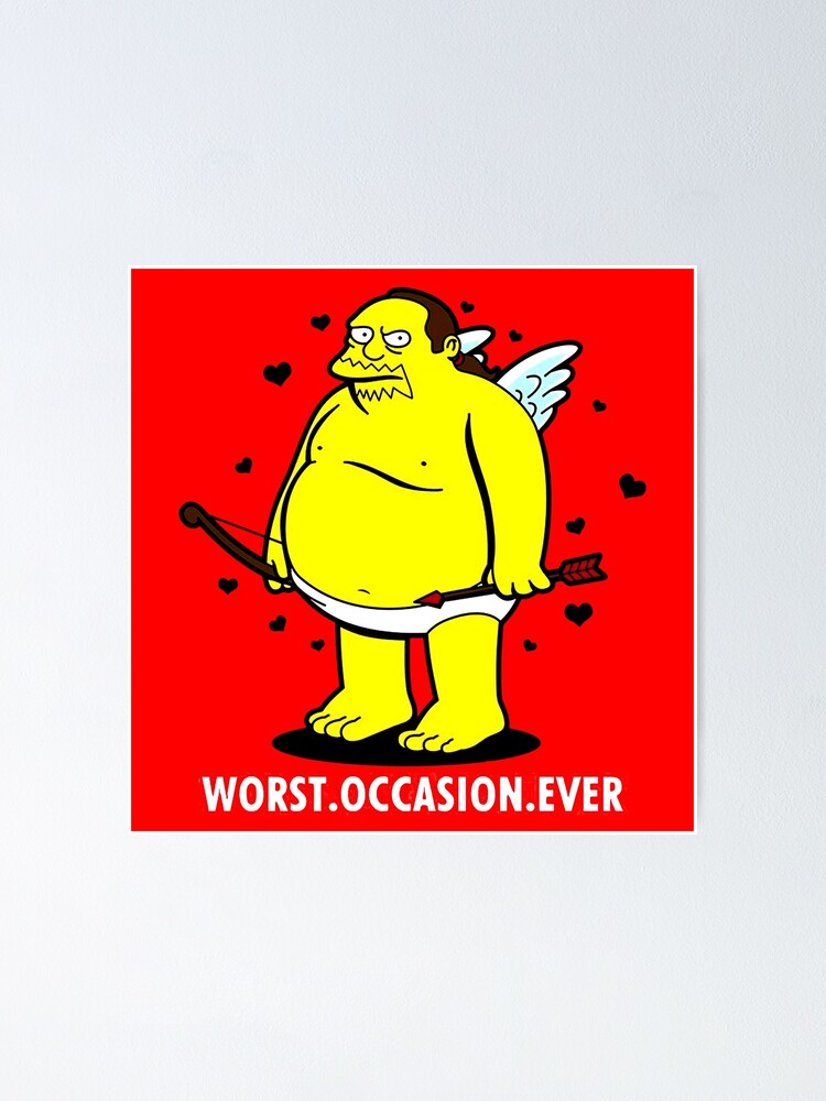 "Fat Cupid's Arrow" Poster for Sale by JuneArjanggi | Redbubble