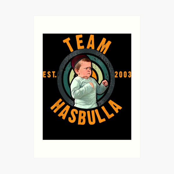 "Hasbulla Funny Hasbulla Hasbullah smile Active" Art Print for Sale by ...