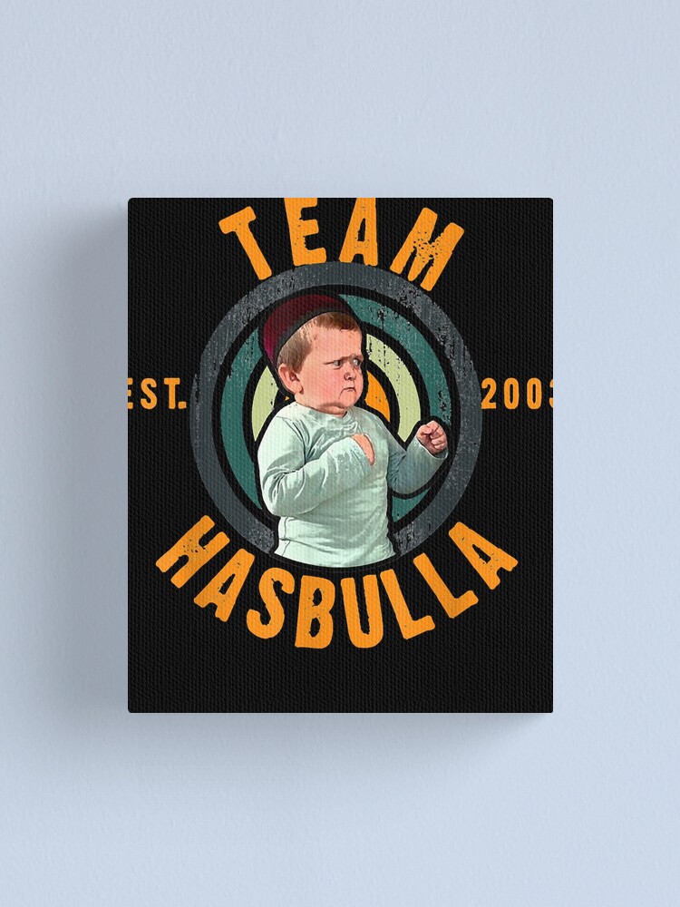 "Hasbulla Funny Hasbulla Hasbullah smile Active" Canvas Print for Sale ...