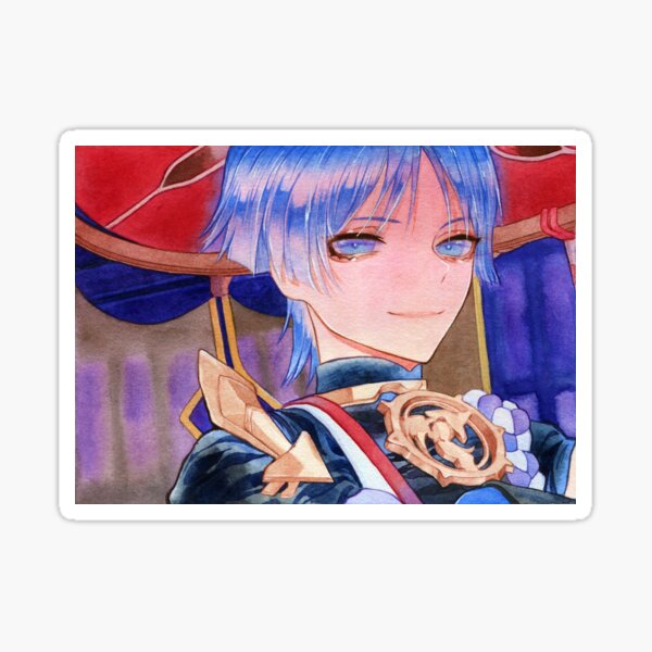 "Scaramouche from Genshin Impact" Sticker by Shuikaa | Redbubble