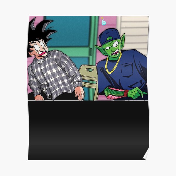 Póster «Camiseta básica de Dragon Ball Z Goku Friday.png» de ...
