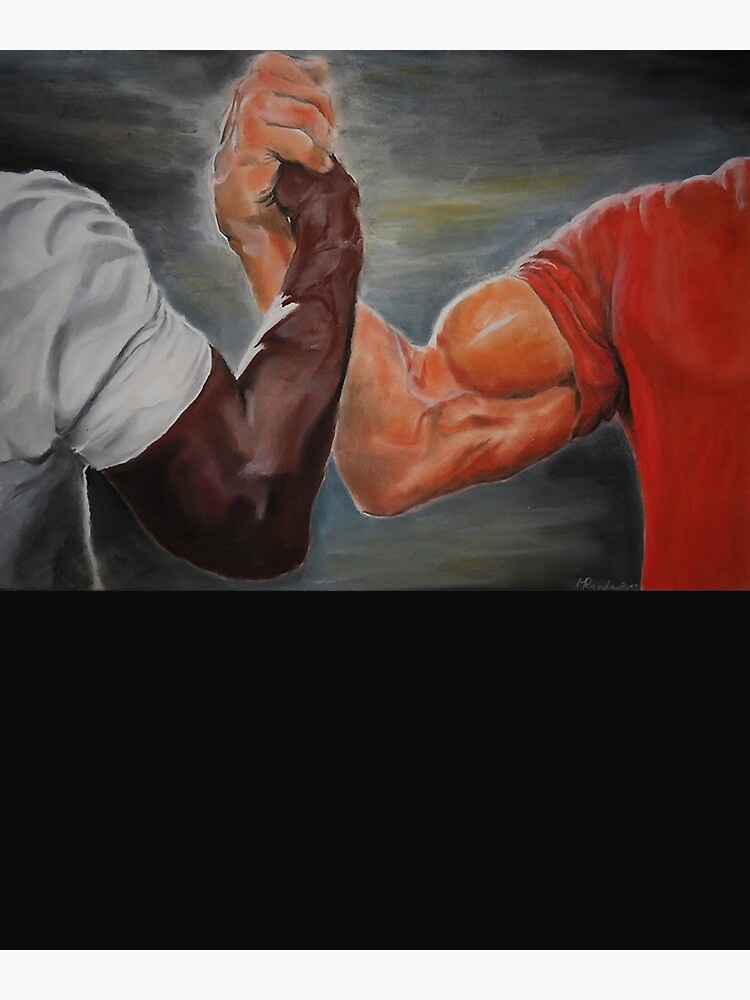 "Epic Handshake Meme Classic T-Shirt.png" Poster for Sale by ...