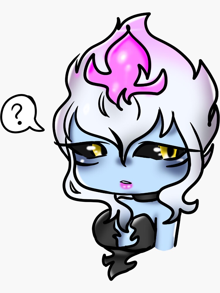 "evelyn" Sticker by Nerekoko | Redbubble