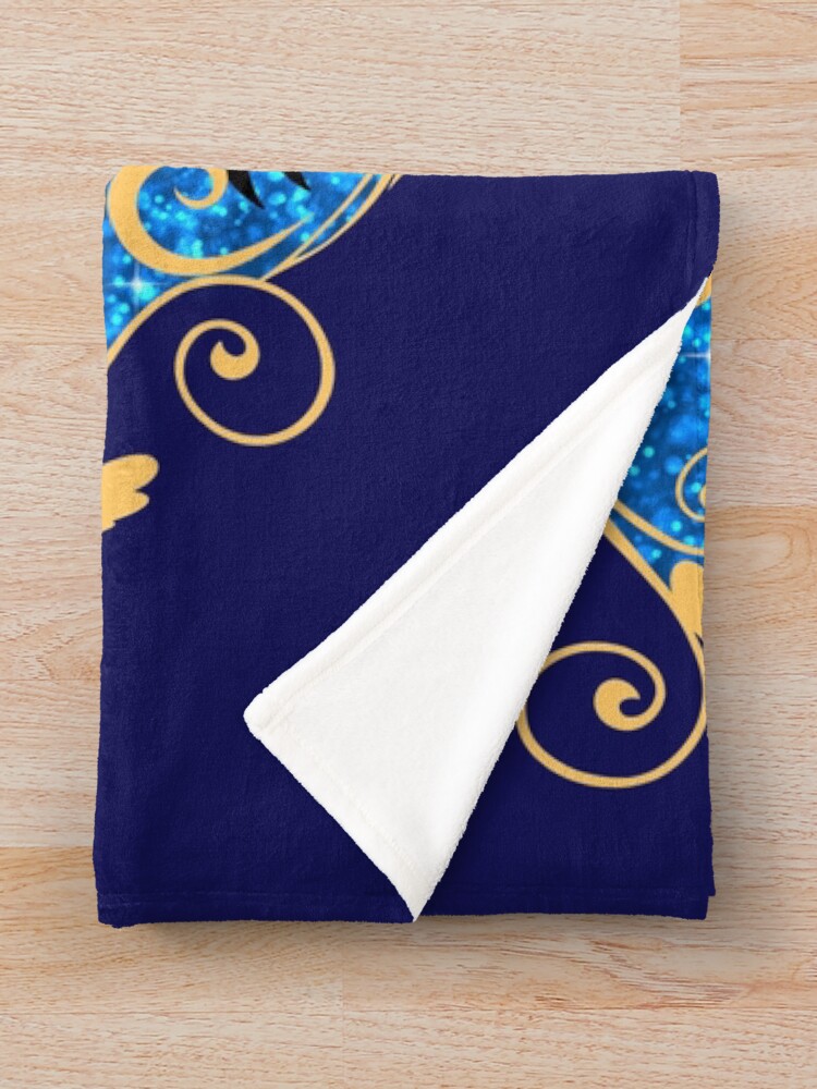 "Helluva Boss Stolas and Blitzo Heart Frame" Throw Blanket for Sale by ...