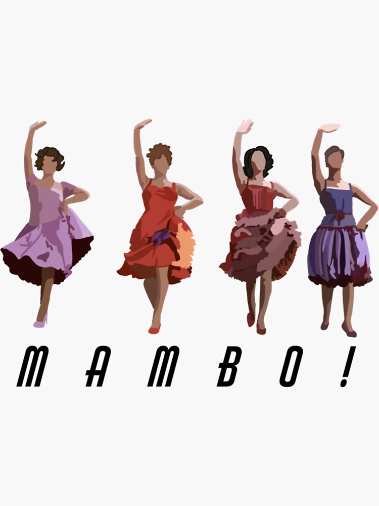 "Mambo! " Sticker for Sale by CeramiConnois | Redbubble