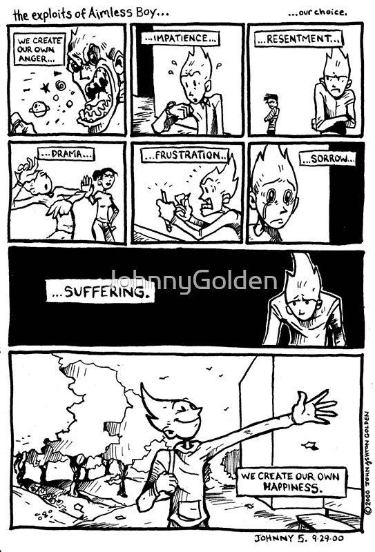 "The Exploits of Aimless Boy: Our Choice" by JohnnyGolden | Redbubble