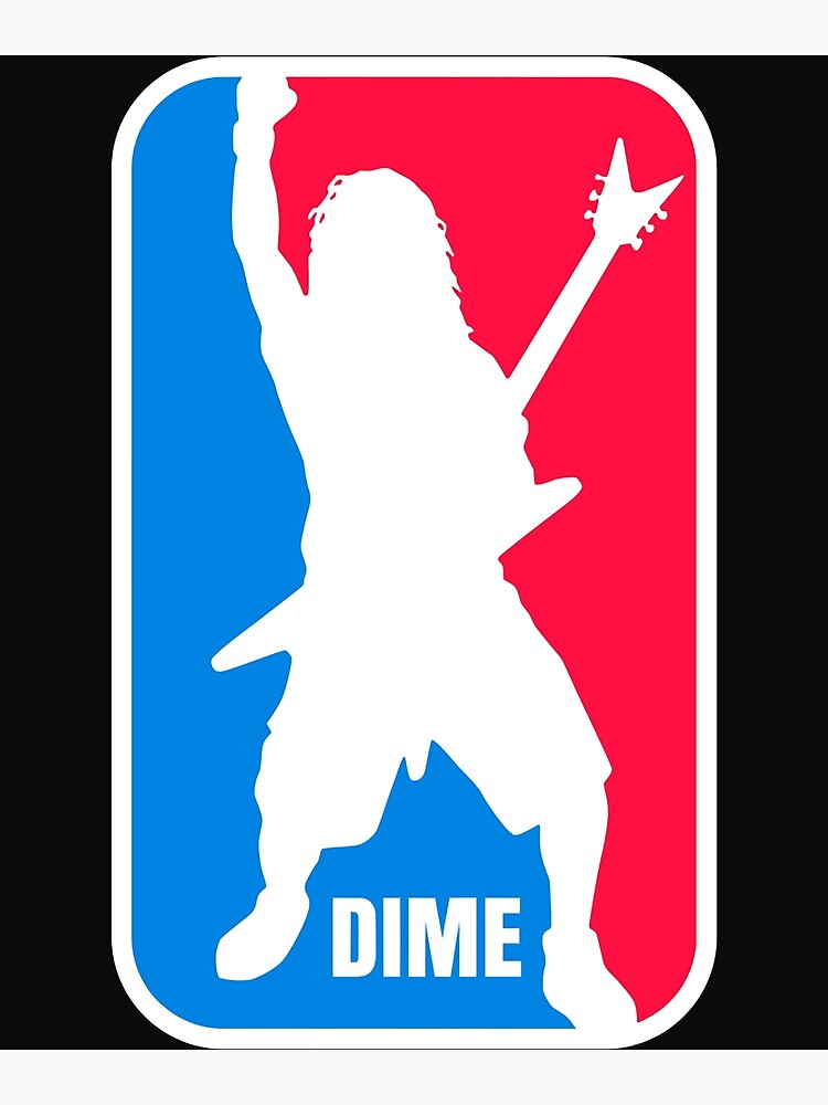"Dime Dimebag Darrell Sport Logo Classic T-Shirt.png" Poster by ...
