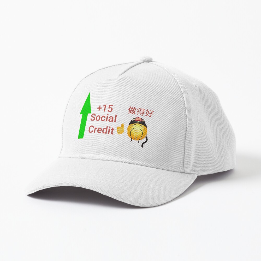 "+15 social credit" Sticker for Sale by tokedk | Redbubble