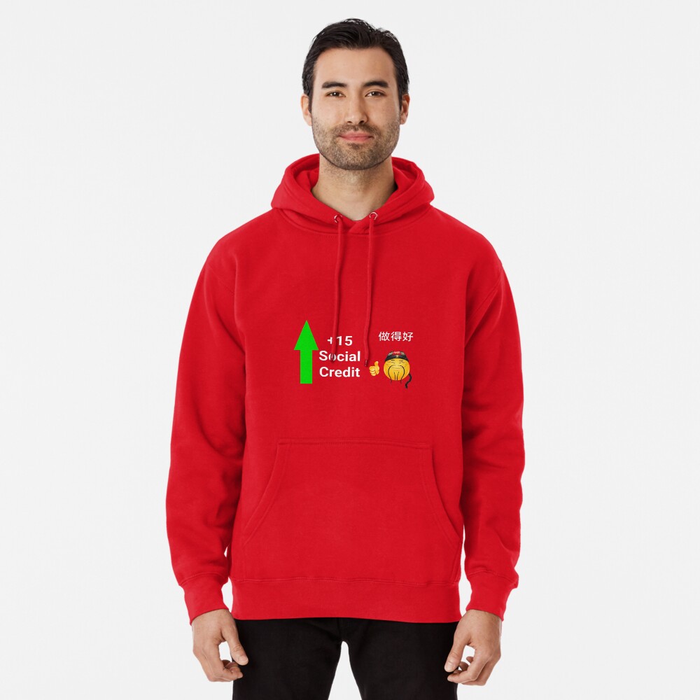 "+15 social credit" Sticker for Sale by tokedk | Redbubble