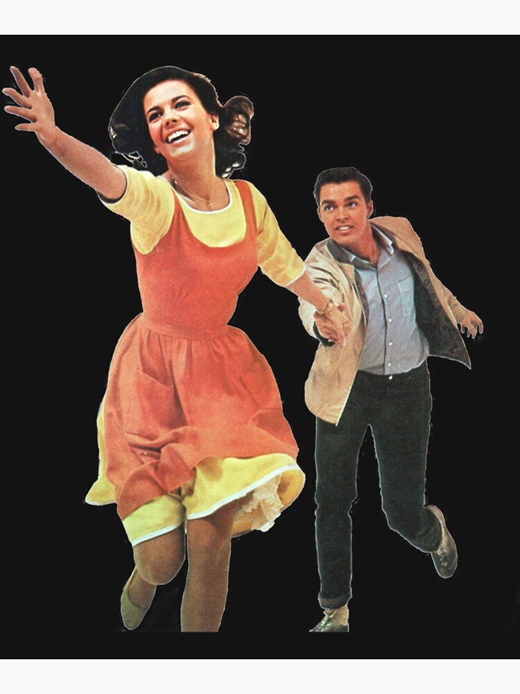 "West Side Story — Tony and Maria " Poster by BADINKlm | Redbubble