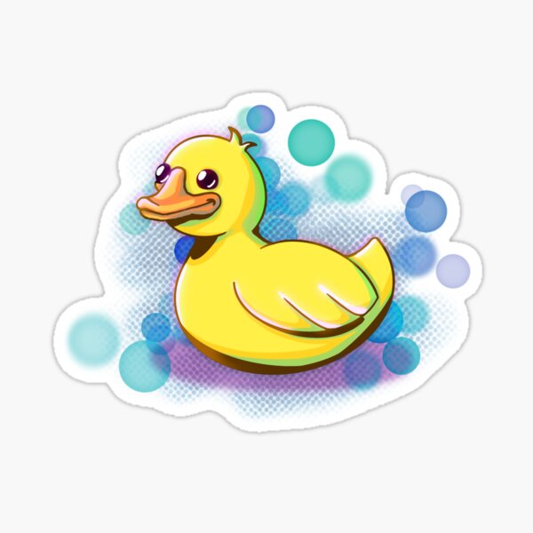 "Ducky" Sticker for Sale by CaviaSas | Redbubble