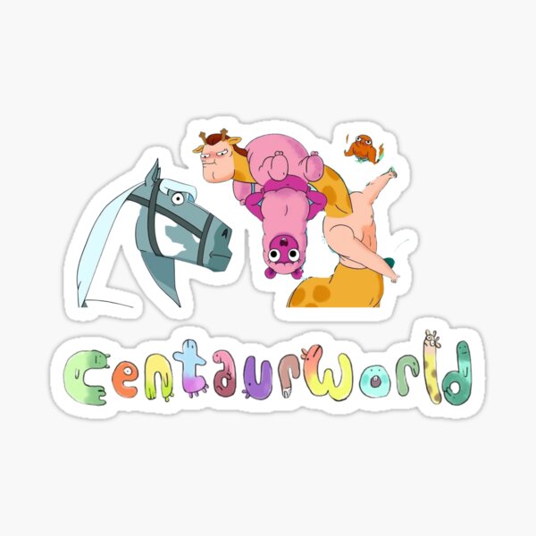 "centaurworld netflix show all characters t shirt" Sticker for Sale by ...
