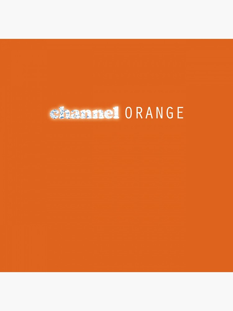 "Channel Orange " Sticker for Sale by Yuckthegang | Redbubble