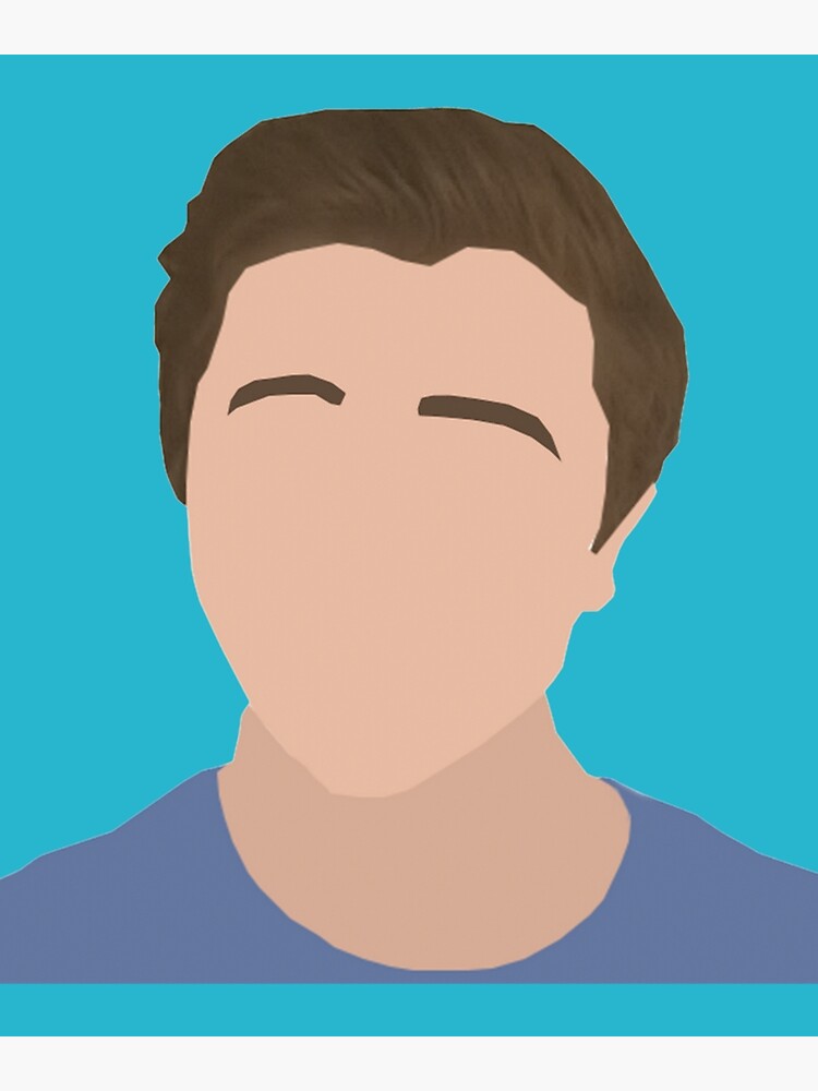 "ChrisMD Minimalist Art! Chris MD Face " Poster for Sale by ...