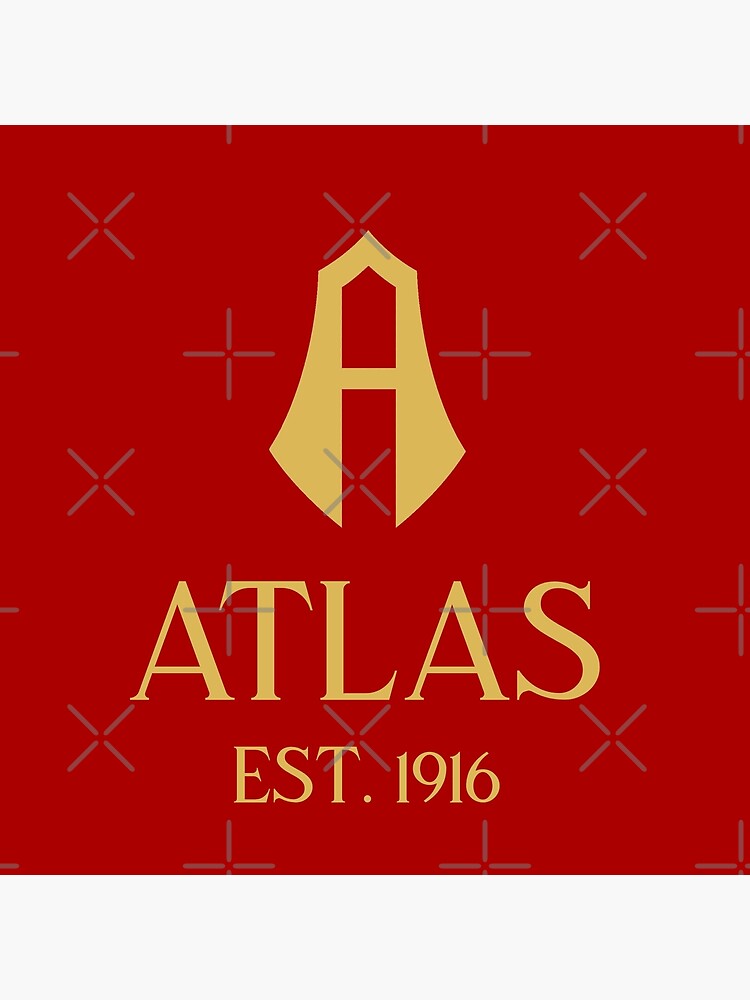 "Atlas Gold" Poster for Sale by VRedBaller | Redbubble