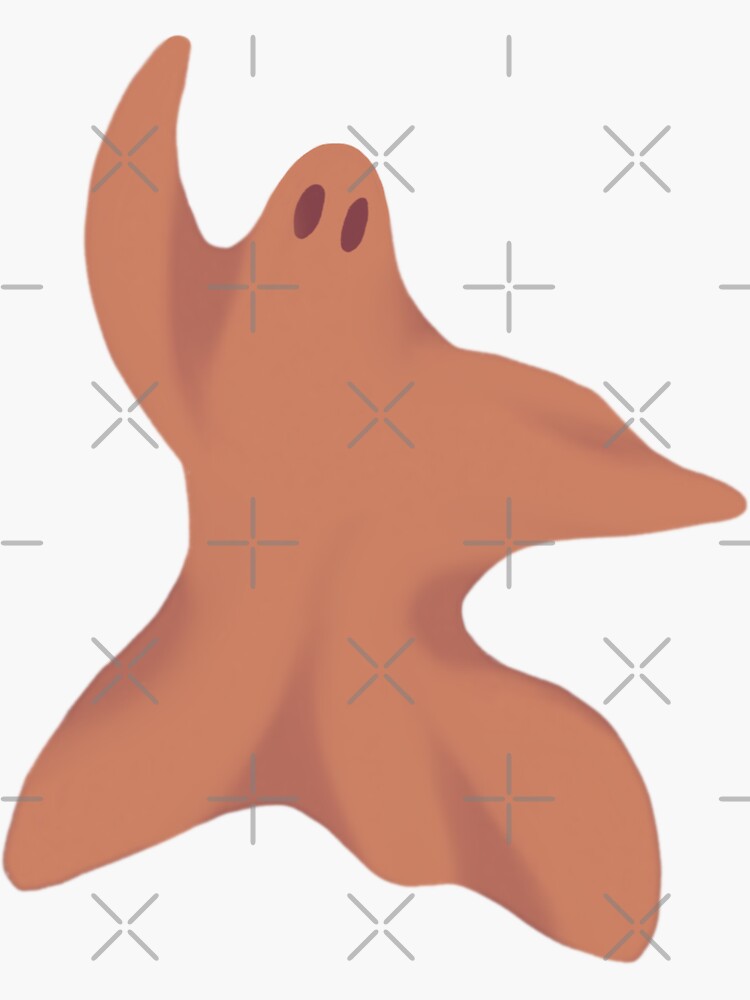 "Dancing Ghost" Sticker by Risky-Biznus | Redbubble