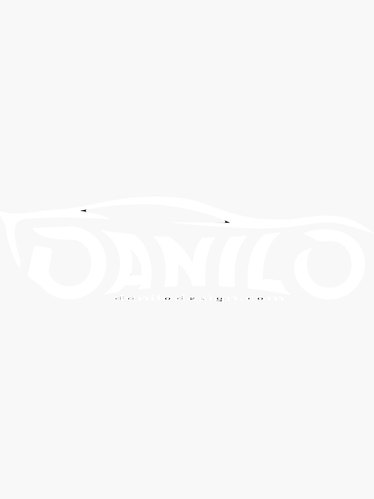 "Danilo logo" Sticker for Sale by zaz968m | Redbubble