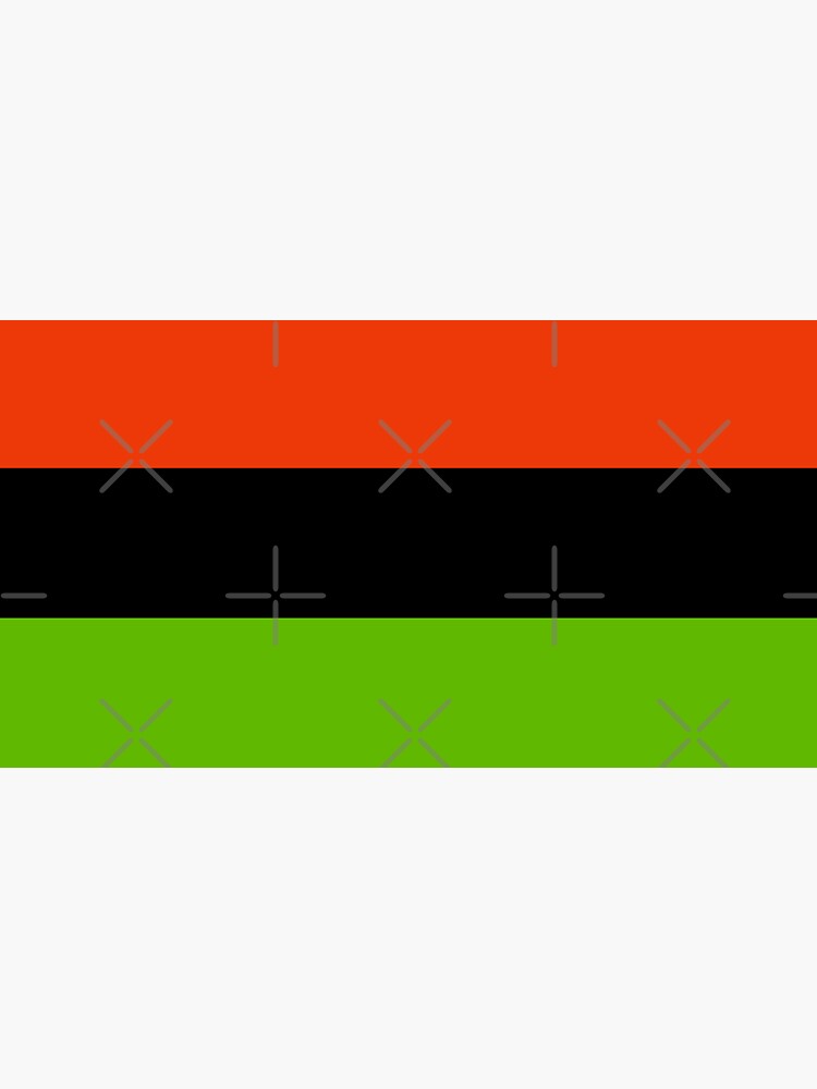 "Pan-African Flag" Sticker by HillTopView | Redbubble