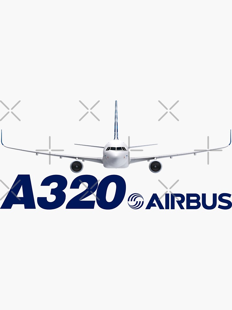 "Airbus A320" Sticker von magazinecombate | Redbubble