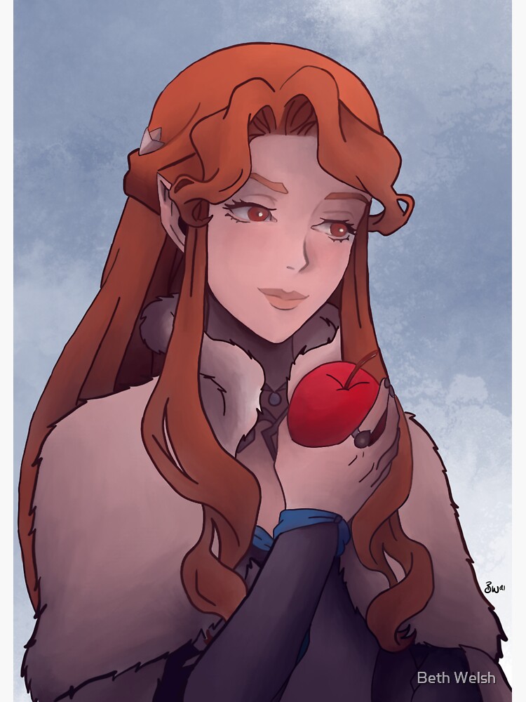 "Lenore, The Vampire" Sticker for Sale by Beth Welsh | Redbubble