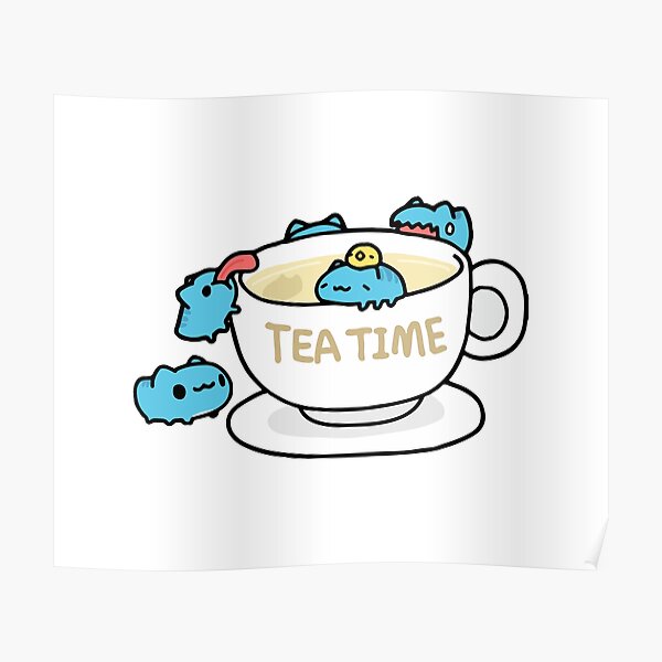"Comic Cat, Bugcat Capoo, Teatime" Poster for Sale by dev-ilyass ...