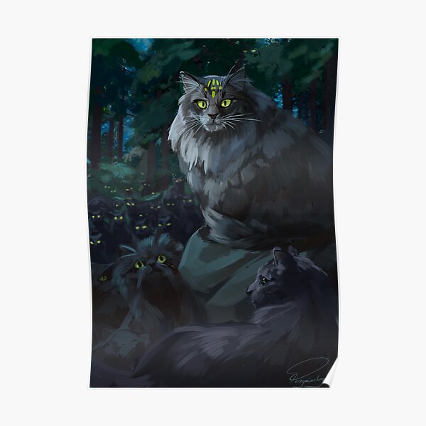 "Warrior Cats" Poster for Sale by Redbubbledy | Redbubble