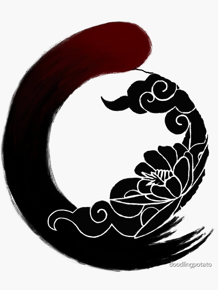 "Oneus Blood Moon Logo" Sticker for Sale by doodlingpotato | Redbubble