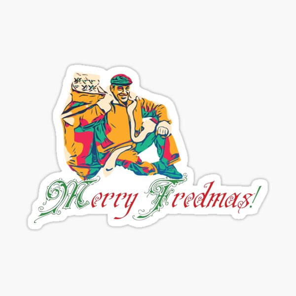 "Fred Dibnah: Merry Christmas Lad" Sticker for Sale by TrashPandaUK ...