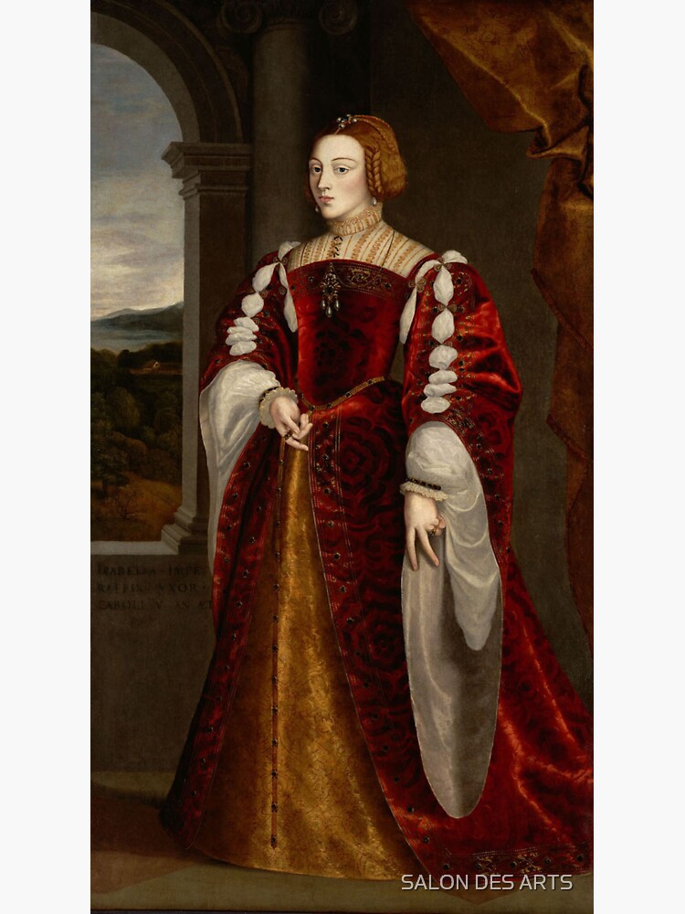 "Empress Isabella of Portugal (16th century) - Anonymous" Sticker for ...