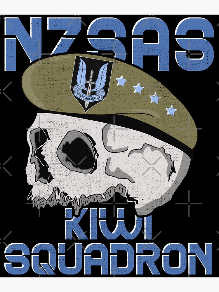 "NZSAS New Zealander Special Force Air Service Regiment 1374" Sticker ...